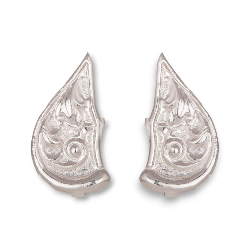 SILVER GANPATI KAN (SGK/0061)
